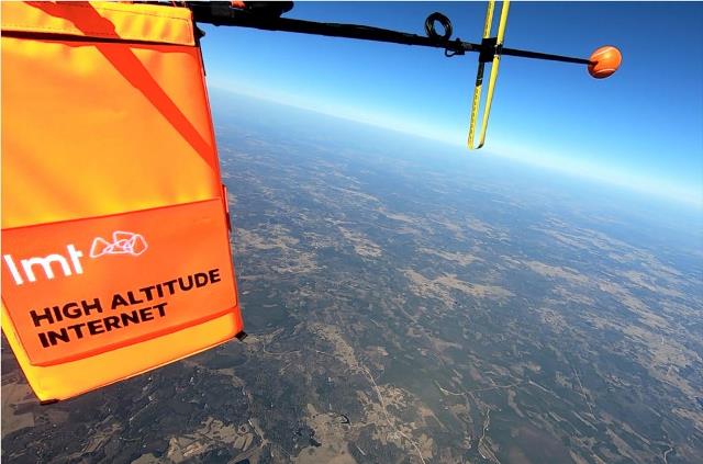 World record for the highest recorded altitude of terrestrial 4G ...